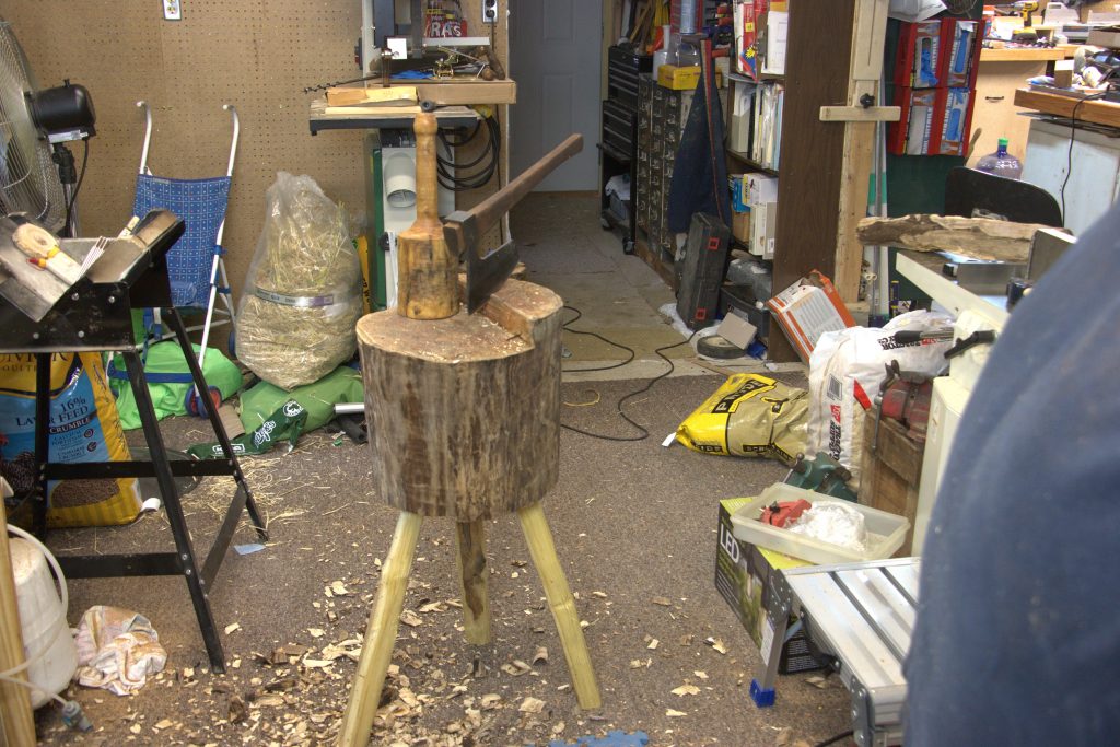 Axe Block Build - Hangin with Harv